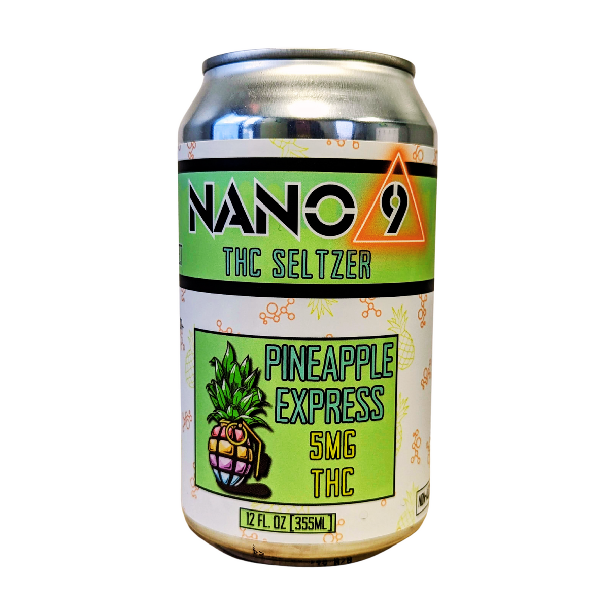 Nano 9 Pack: Pineapple Express THC Seltzers – Butler Hemp Co